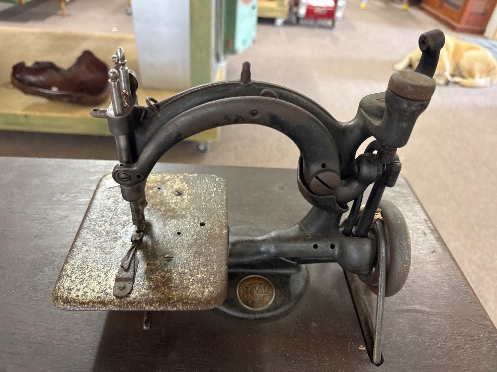 Rare Antique Willcox & Gibbs Treadle Sewing Machine Approx 1863 American