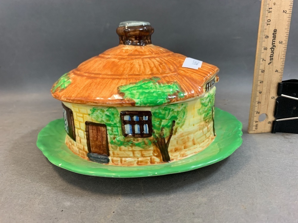Vintage Beswick Cottage Ware Cheese / Butter Dish