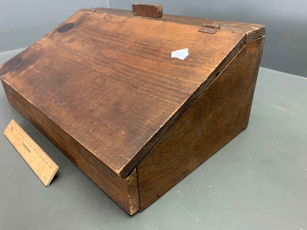 Vintage American Timber Counter Top Soap Box Antique Soap and Chocolate ...