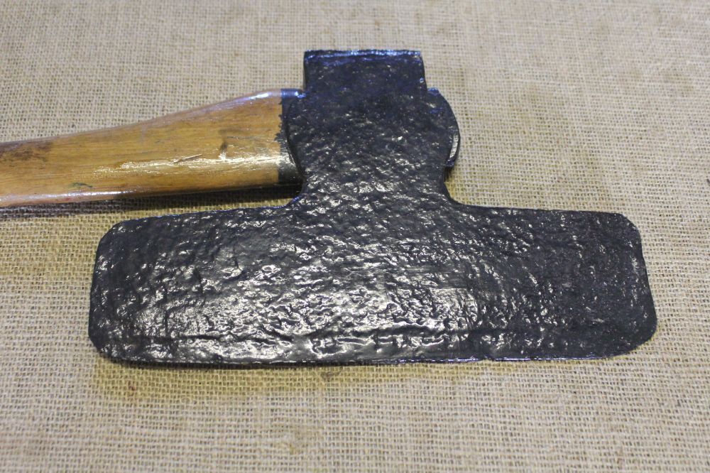 Vintage 12in Warranted Cast Steel Broad Axe