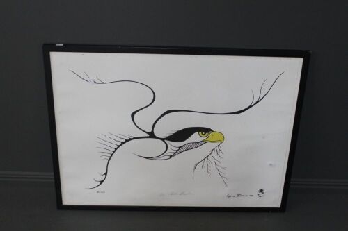 Framed Signed Ltd. Edition Print Nesting by Archie Beaulieu - Canadian ...