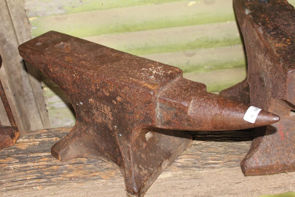Vintage Blacksmiths Forged Anvil 110cwt ? & Sons Queens Dudley Patent ...