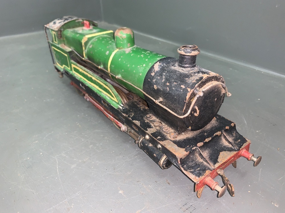 Antique Hand Built Large Live Steam Locomotive