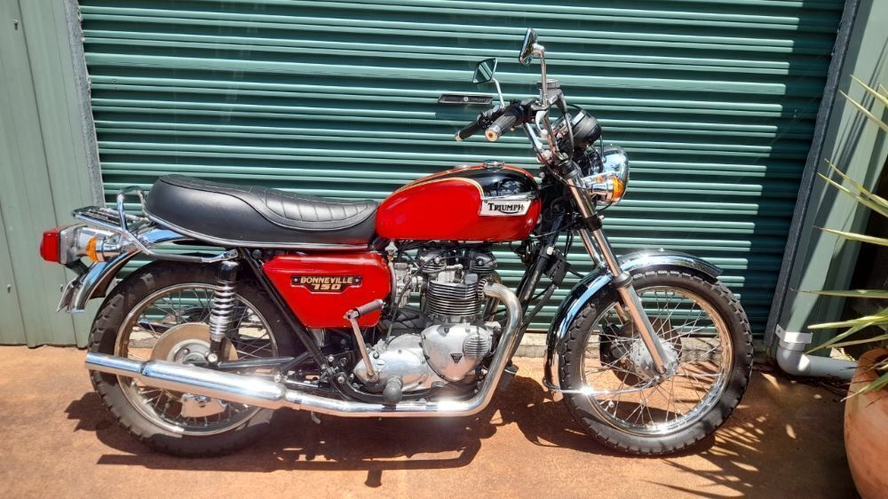 1979 TRIUMPH T140E/ES BONNEVILLE - 750cc TWIN - 4 YEARS SINCE FULL ...