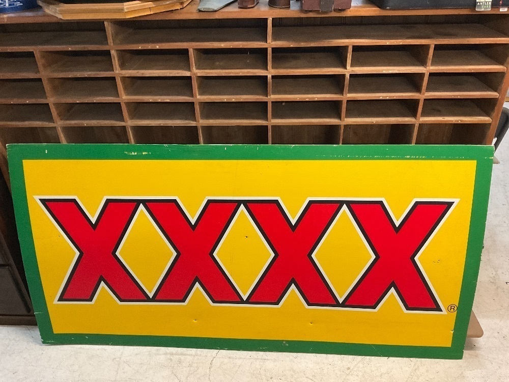 Large Corflute XXXX Sign & Holden Signs