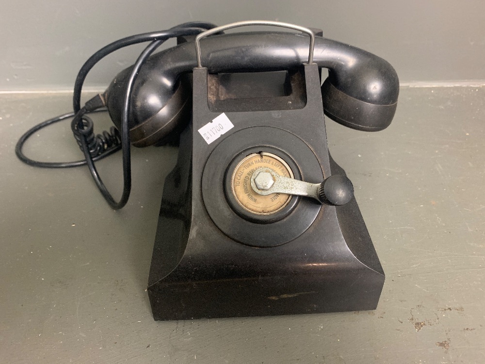 Vintage Bakelite Telephone