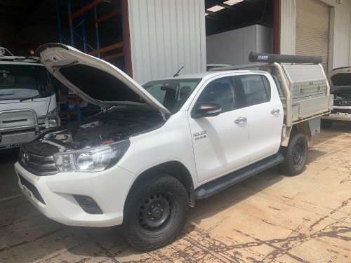 Toyota Hilux dual cab utility