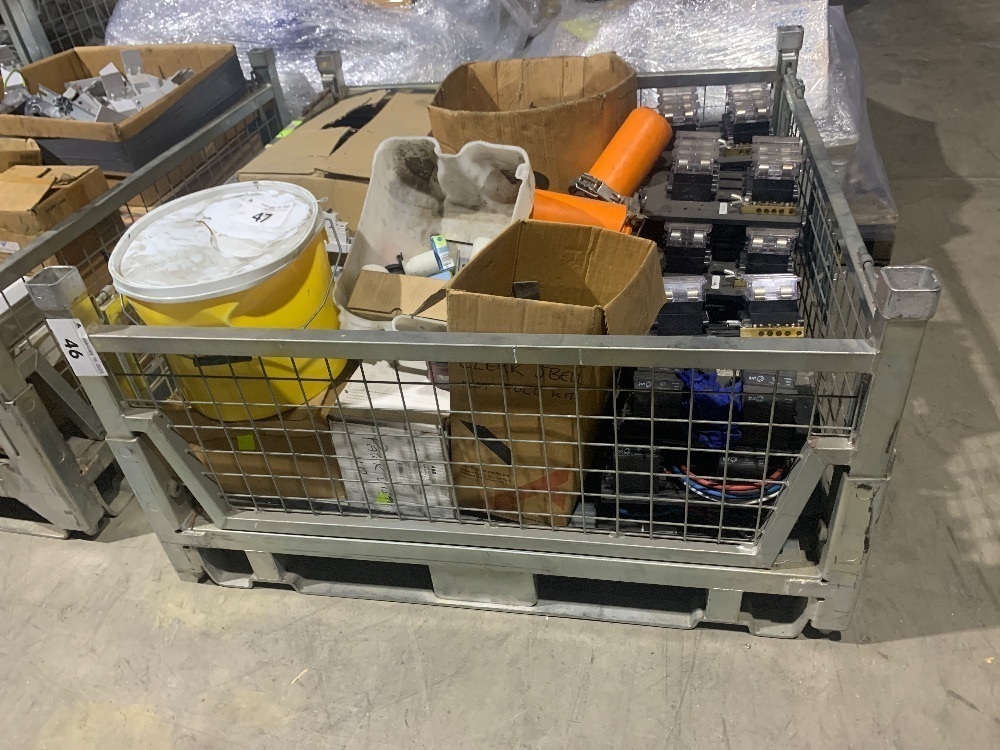 Stackable Steel Pallet Crate Contents Not Included