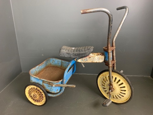 Vintage Cyclops Tri-cycle with tipper ( Tipi Ed)