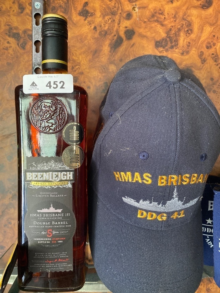 Collector HMAS BRISBANE III Beenleigh ‘Limited Release’ rum with HMAS ...