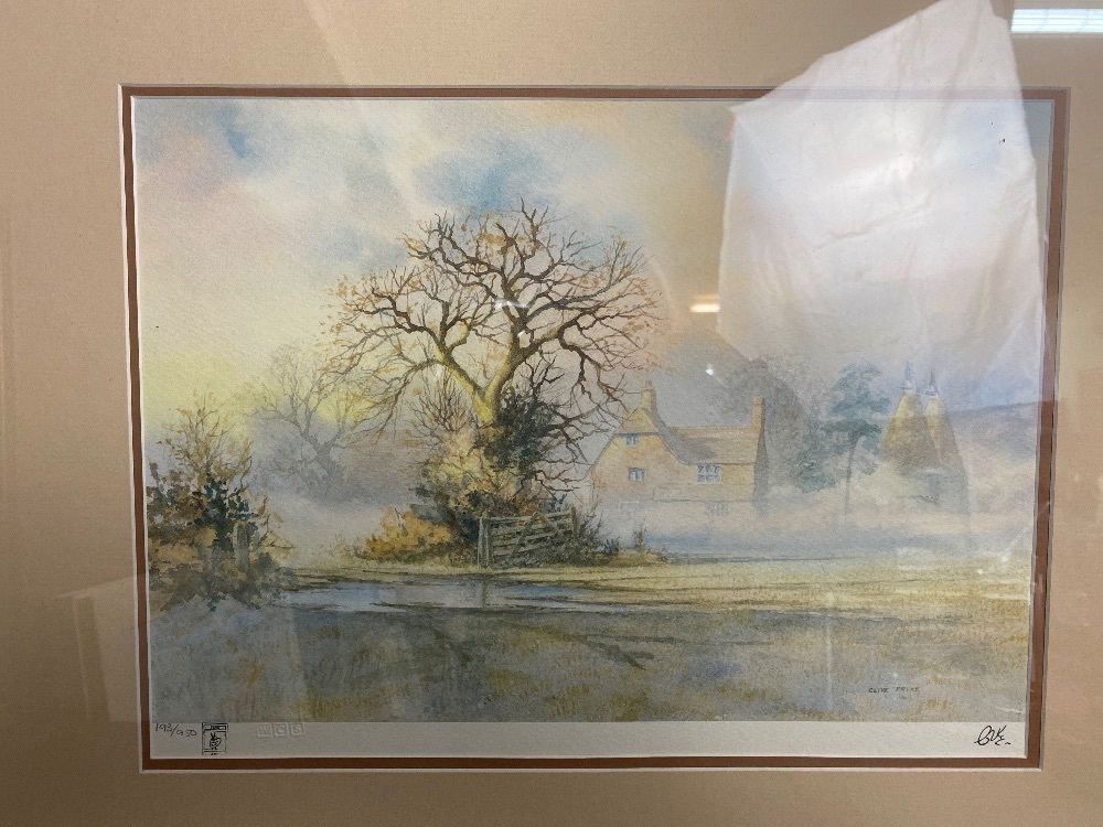 Limited Edition Print by Clive Pryke 193/950 Country Scene