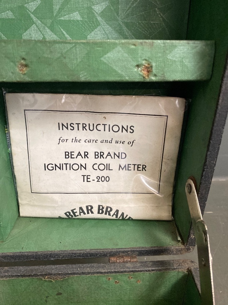 Extremely Rare Antique Coil & Condenser Test Meter Set