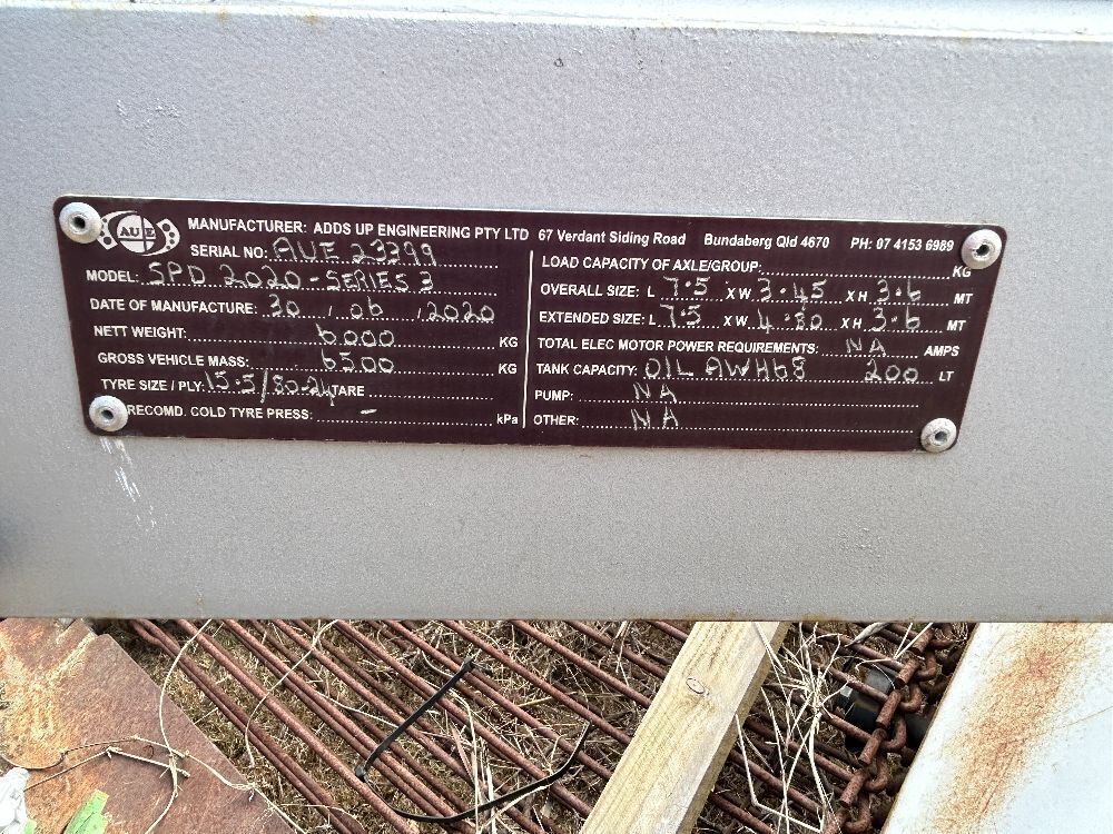 Purpose Manufactures Ginger Harvester with Hydraulic Powered Elevators ...