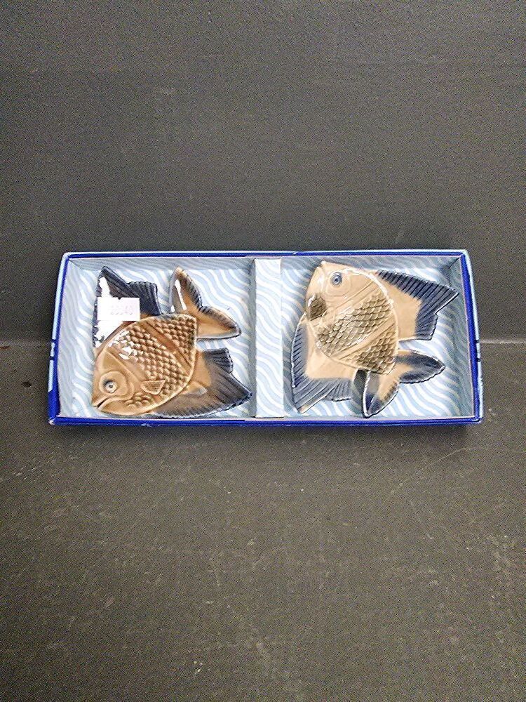 Pair Wade Porcelan Fish England